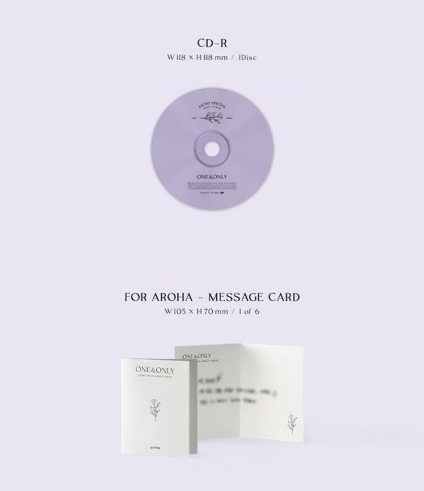 Astro Special Single Album - ONE&ONLY (Limited Edition) - KR Multimedia