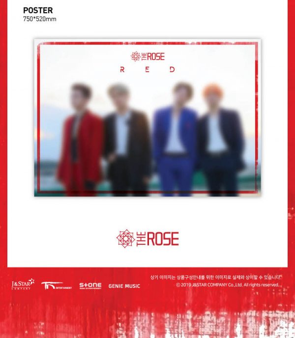 The Rose Single Album Vol. 3 - RED - KR Multimedia