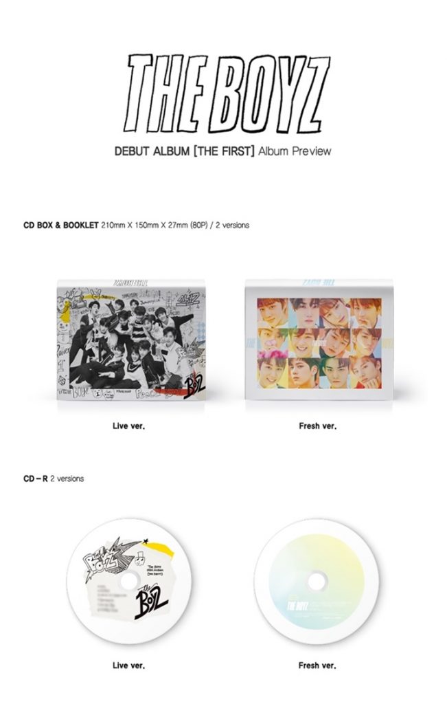 The Boyz Mini Album - The First - KR Multimedia