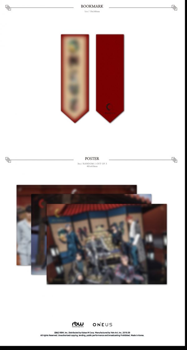 ONEUS Mini Album Vol. 3 - FLY WITH US Poster included - KR Multimedia