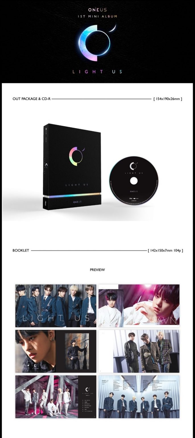 ONEUS Mini Album Vol. 1 - Light Us - KR Multimedia