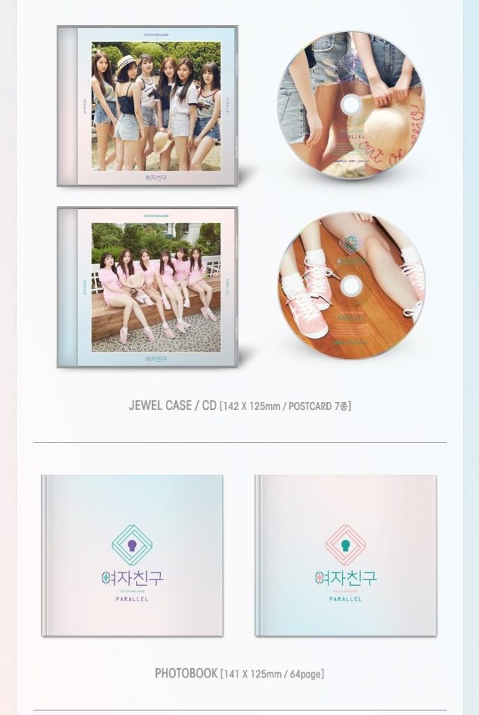 GFriend Mini Album Vol. 5 - PARALLEL - KR Multimedia