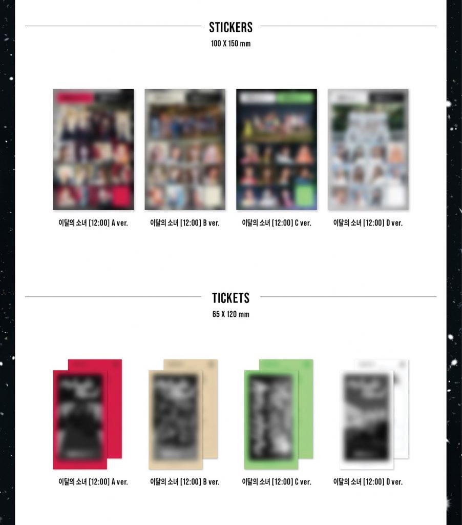 Loona Mini Album Vol. 3 – 12:00 With Poster Combo - KR Multimedia