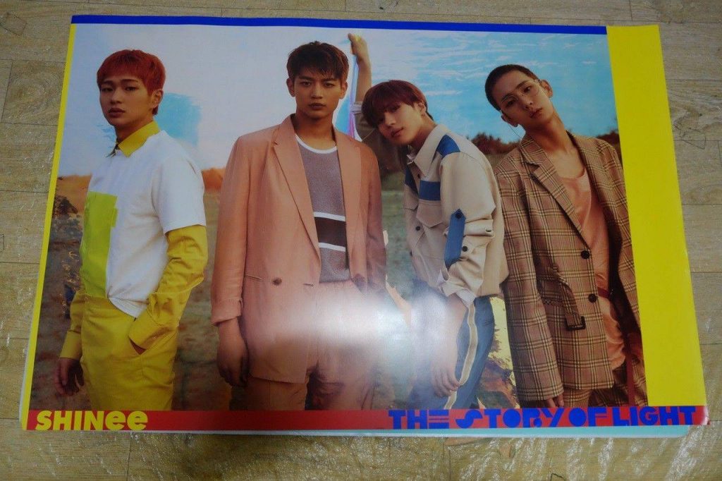 SHINee Vol. 6 - The Story of Light EP.1 Poster - KR Multimedia