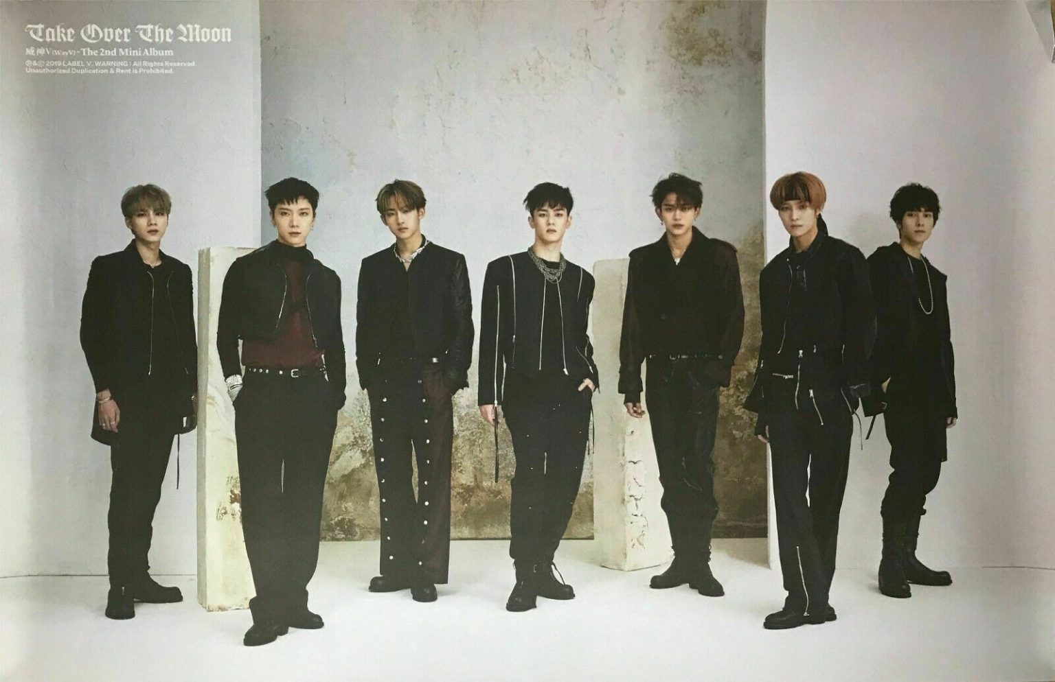 WayV Mini Album Vol. 2 - Take Over The Moon Poster - KR Multimedia