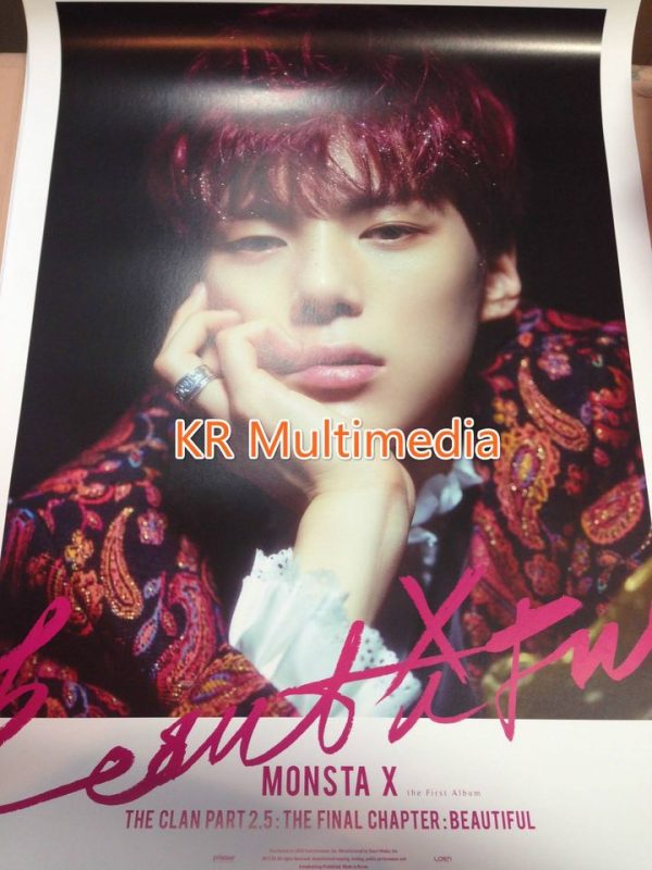 Monsta X Vol. 1 - BEAUTIFUL (Member Poster) - KR Multimedia