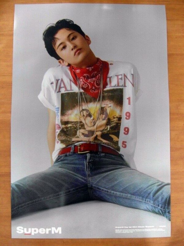 Super M Mini Album Vol. 1 - Super M Mark Poster - KR Multimedia