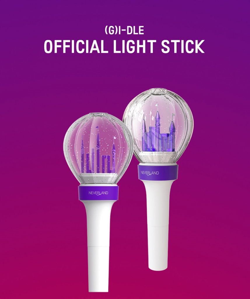 (G)i-dle official Light stick (version 1) - KR Multimedia