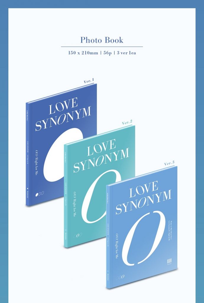 WONHO Won Ho Mini Album Vol. 1 - LOVE SYNONYM #1. Right for Me - KR ...