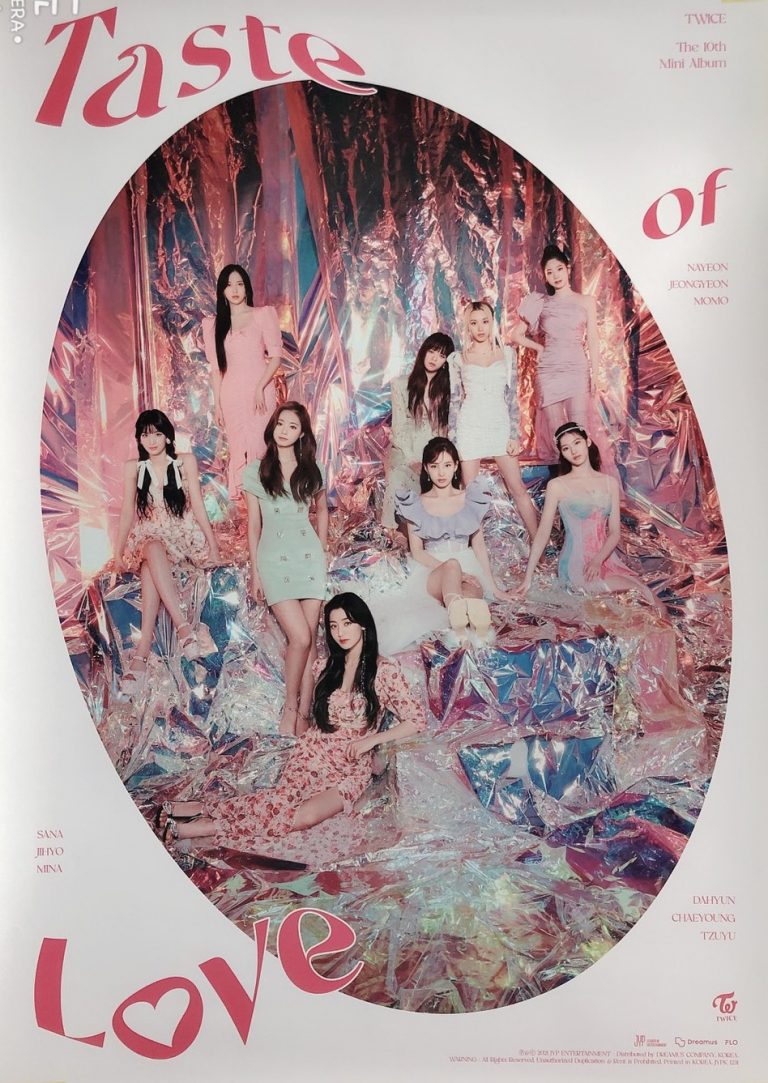 Twice Mini Album Vol. 10 - Taste of Love (With Pre-Order Benefit) - KR ...