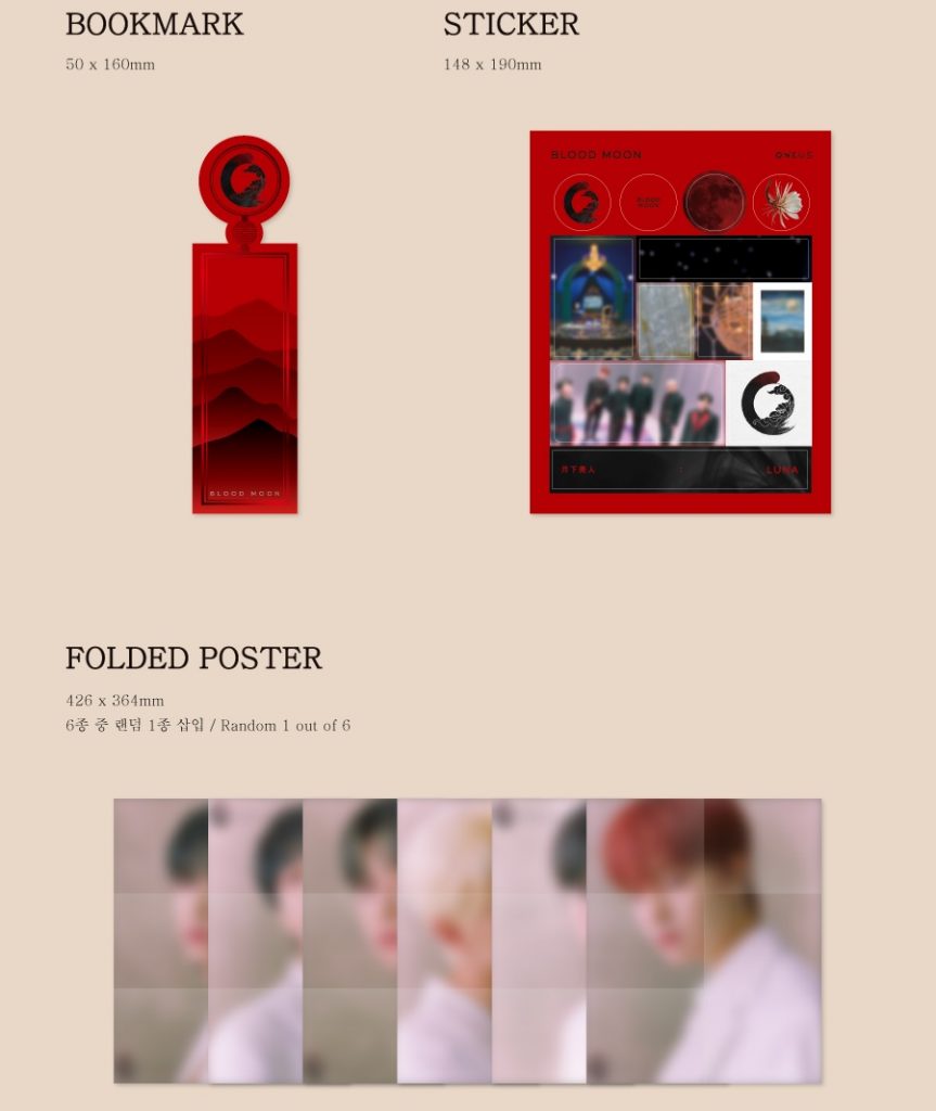 ONEUS Mini Album Vol. 6 - Blood Moon - KR Multimedia