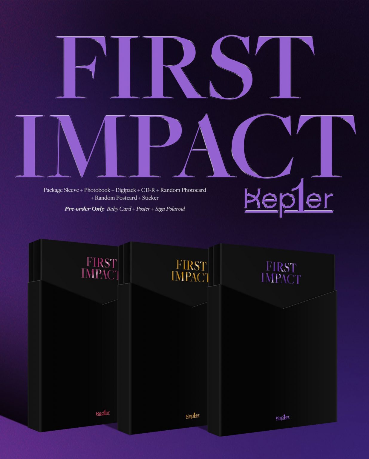 Kep1er Mini Album Vol. 1 - FIRST IMPACT - KR Multimedia