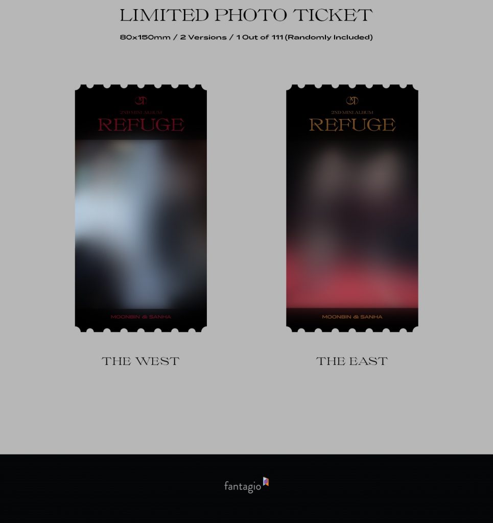 Moonbin & Sanha (Astro) Mini Album Vol. 2 - REFUGE - KR Multimedia