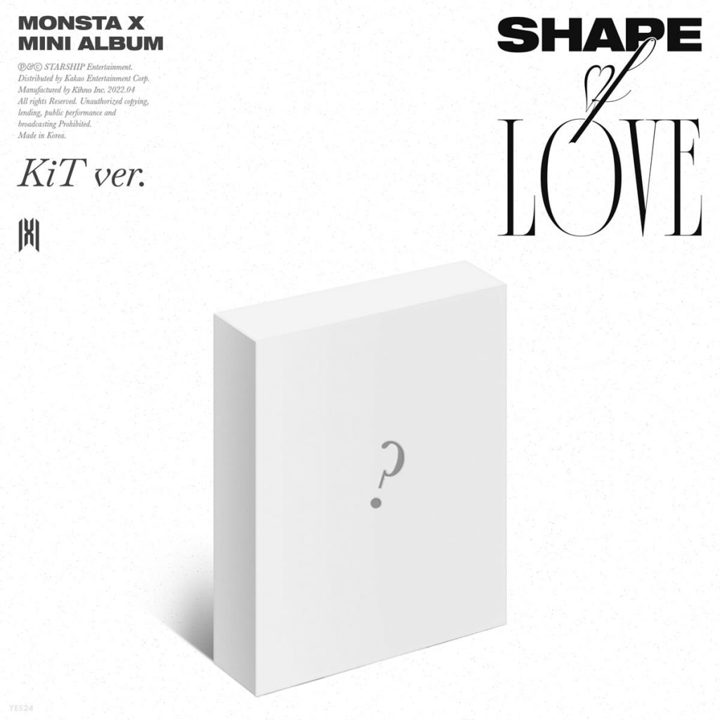 Monsta X Mini Album Vol. 11 - SHAPE of LOVE (KiT Album) - KR Multimedia