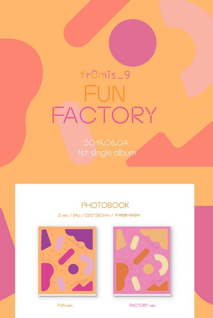 fromis_9 Single Album Vol. 1 - FUN FACTORY - KR Multimedia