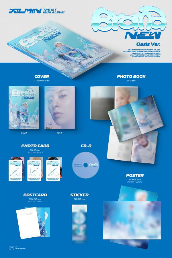 Xiumin (EXO) Mini Album Vol. 1 - Brand New (Photobook version) (poster ...