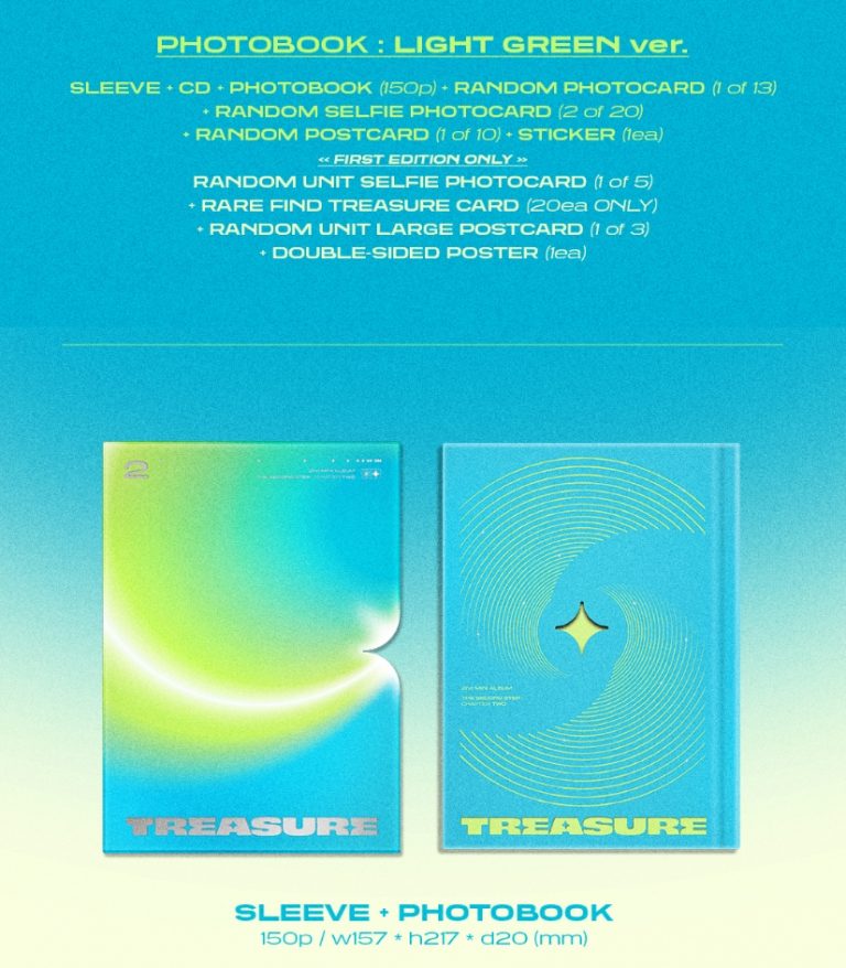 TREASURE Mini Album Vol. 2 - THE SECOND STEP : CHAPTER TWO (Photobook ...