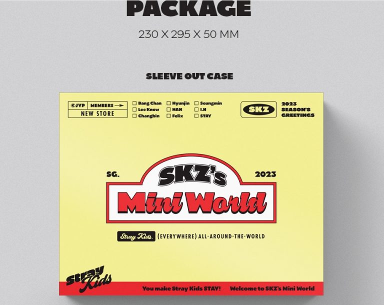 Stray Kids - 2023 SEASON'S GREETINGS - SKZ's Mini World (JYP shop ...