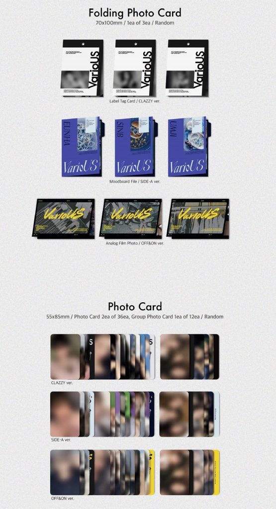 VIVIZ Mini Album Vol. 3 - VarioUS - KR Multimedia