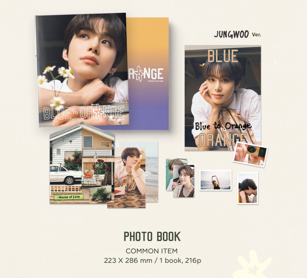 NCT 127 Photobook - BLUE TO ORANGE : House of Love - KR Multimedia