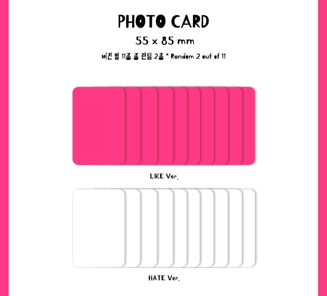 [Pre-order] Choi Ye Na (Yena) Single Album Vol. 2 – Hate XX – KR Multimedia